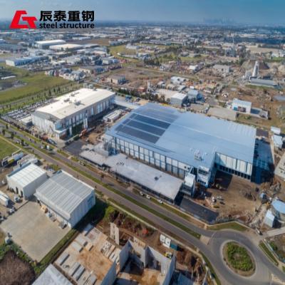 China Weld Steel Structure Construction Warehouse for Logistics Industry Corrosion Resistant for sale