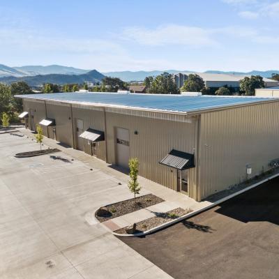 China Versatile Steel Structure Warehouse Building Workshop H Frame Section Column Construction for sale