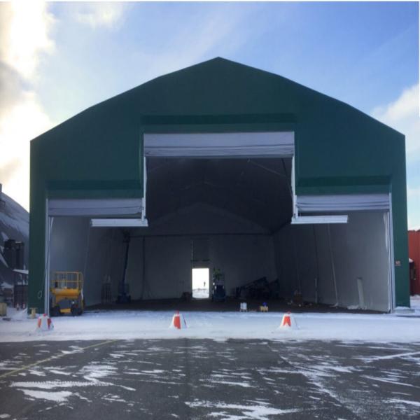 Quality Light Weight Prefab Steel Structure Hangar Factory Long Span for sale