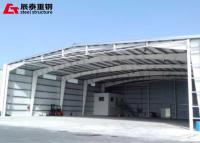 Quality Modern Industrial Steel Building Aircraft Hangar Galvanized Customizable for sale