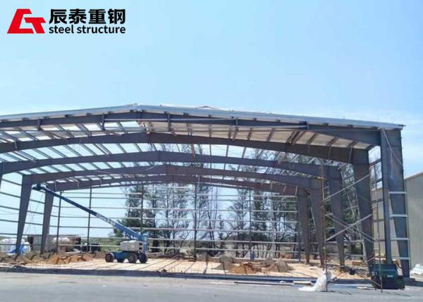 Quality Modern Industrial Steel Building Aircraft Hangar Galvanized Customizable for sale