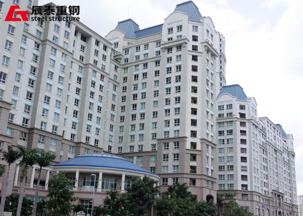 Quality Modern Steel Structure High Rise Building Prefab Residential Steel Buildings for sale