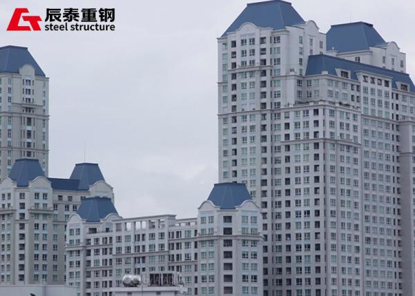 Quality Modern Steel Structure High Rise Building Prefab Residential Steel Buildings for sale