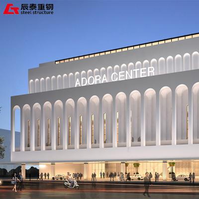 China Customized Steel Structure High Rise Building Construction For Convention Center for sale