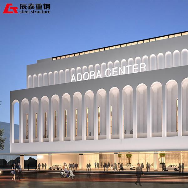 Quality Customized Steel Structure High Rise Building Construction For Convention Center for sale