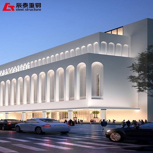 Quality Customized Steel Structure High Rise Building Construction For Convention Center for sale