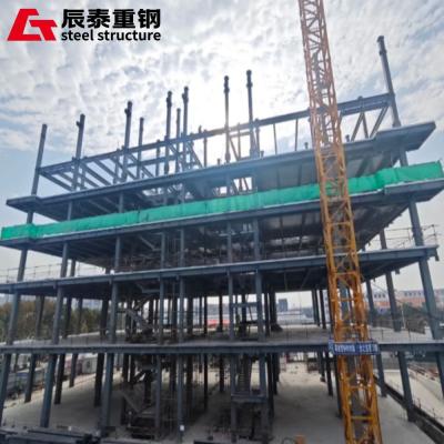 China Sustainable Steel Buildings Construction High Rise Metal Warehouse Buildings for sale