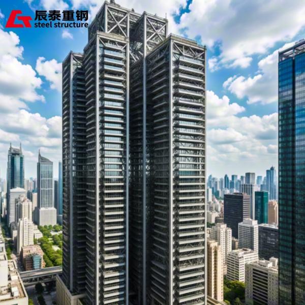 Quality High Strength Multi Layered Commercial Office Residential Steel Structure Building for sale