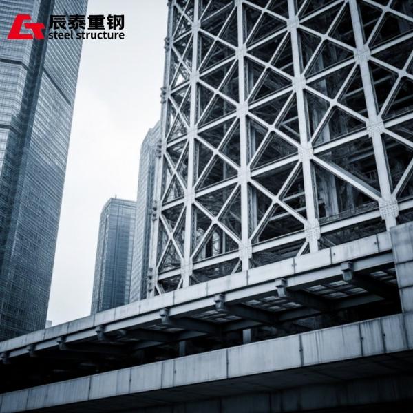 Quality High Strength Multi Layered Commercial Office Residential Steel Structure for sale