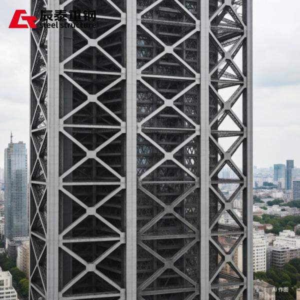 Quality High Strength Multi Layered Commercial Office Residential Steel Structure for sale