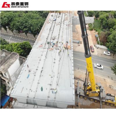 China Prefab Modular Steel Bridge Easy Install Large Span Steel Structure Bridge for sale