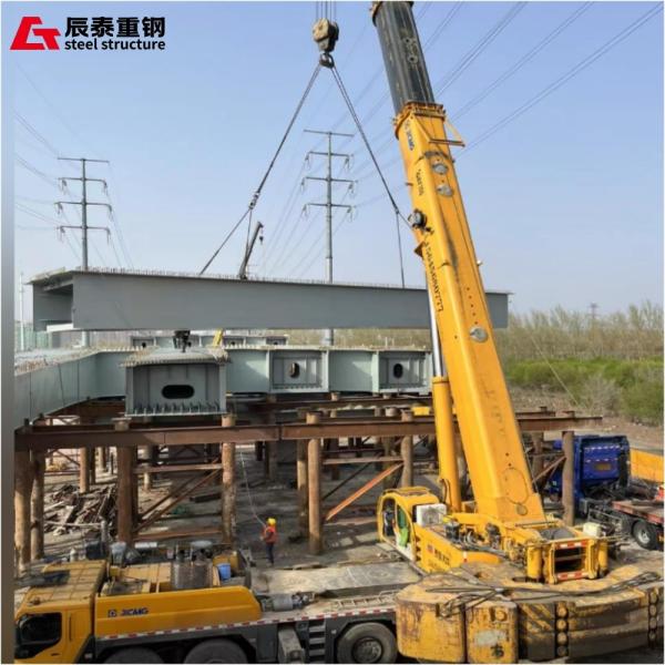 Quality Long Span Steel Truss Pedestrian Bridge Heavy Duty Steel Frame Bridge for sale