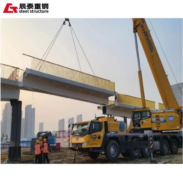 Quality Heavy Steel Truss Bridge Building Long Span Pedestrian Bridge Customized for sale