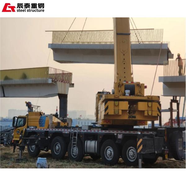 Quality Heavy Steel Truss Bridge Building Long Span Pedestrian Bridge Customized for sale
