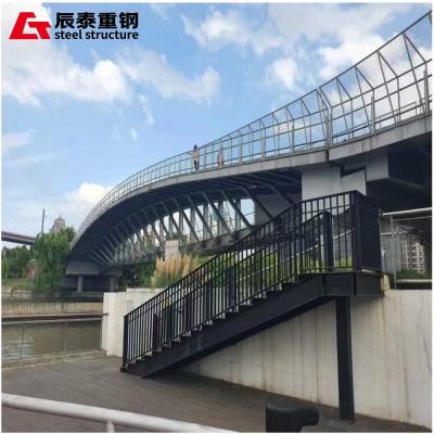 China Long Span Steel Structure Truss Bridge Construction Prefabricated for sale