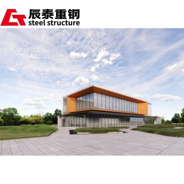 Quality High Strength Lightweight Steel Structure Building Construction For Car Showroom for sale