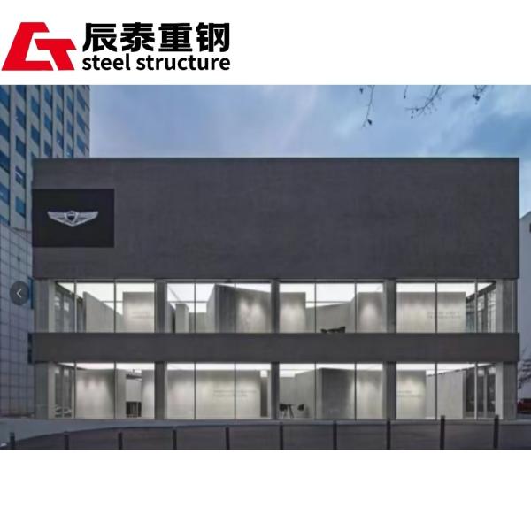 Quality Large Span Steel Structure Car Showroom Construction Lightweight for sale