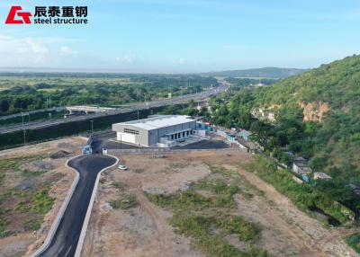 China Modern Steel Car Workshop Prefabricated Steel Structure Showroom for sale