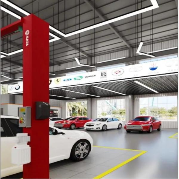 Quality Customized Steel Structure Car Showroom Good Toughness Steel Buildings for sale