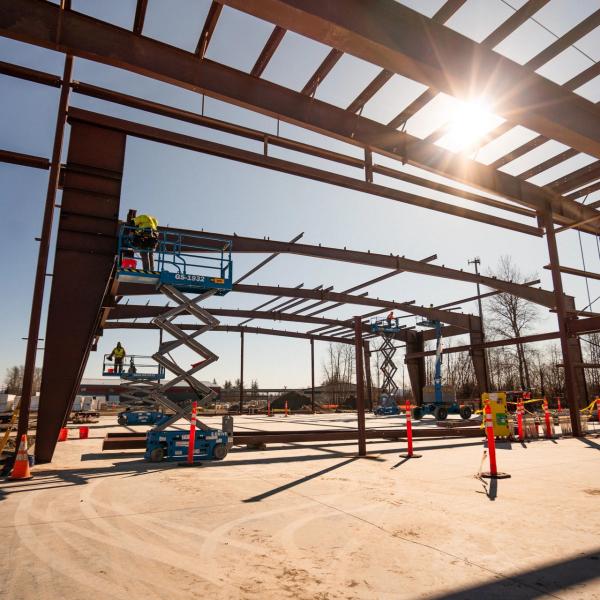Quality Steel Structure Prefab Car Showroom Building for Auto Exhibition for sale