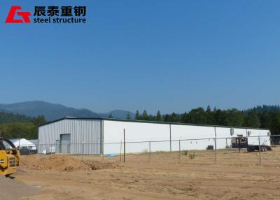 China Weather Resistant Prefab Agricultural Buildings Rectangular Steel Structure Greenhouse for sale