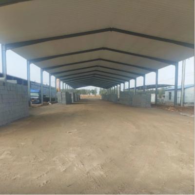 Cina Casa colonica prefabbricata con struttura in acciaio zincato e ampia campata in vendita