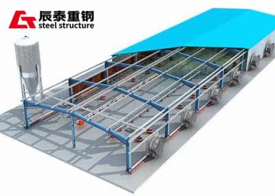China Prefab Steel Structure Chicken House Poultry Farm Shed Building Weather Resistant for sale