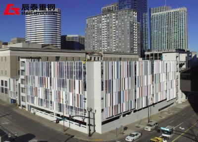 Cina Q235 Q355 Edificio di parcheggio in acciaio con più piani Edificio di garage in acciaio in vendita