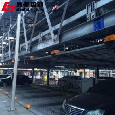 China Prefabricated Steel Parking Structures Metal Frame Garage Customized for sale