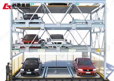 China Prefabricated Steel Parking Structures Lightweight Weather Resistant for sale
