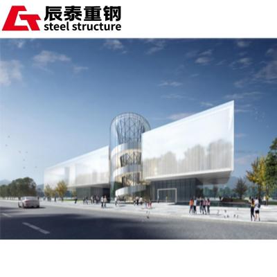 China Easy Install Prefab Steel Structure Office Building Good Stiffness for sale