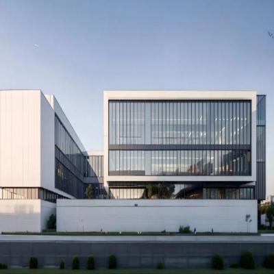 Cina Edifici prefabbricati per la conservazione dei metalli Edifici moderni per ufficio in acciaio in vendita