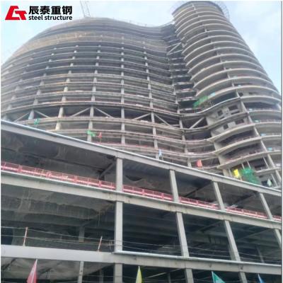 Cina Edificio per uffici di struttura in acciaio prefabbricato leggero per uso industriale / commerciale in vendita