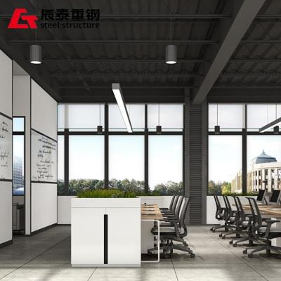 China Prefabricated Steel Structure Office Building Indoor Metal Frame Structure Construction for sale