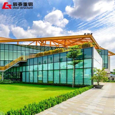 Cina Costruzione di struttura in acciaio zincato 1000 tonnellate per showroom e ufficio in vendita