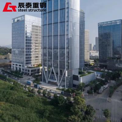 Cina Forte resistenza alle intemperie ufficio struttura in acciaio installare velocemente buon isolamento termico in vendita