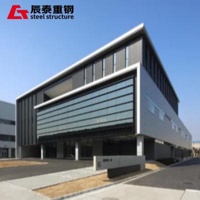 China Large Span Open Space Steel Structure Office With Multi Storey Building Frame for sale