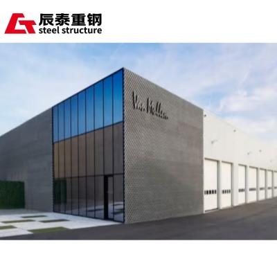 China Large Span Open Space Steel Structure Office With Multi Storey Building Frame for sale