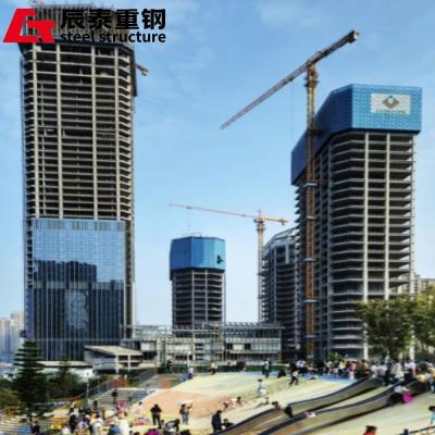 Cina Moderni edifici a piattaforma in acciaio a più piani personalizzati per fondazioni di cemento in vendita