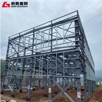 China Prefabricated Multi Story Building Construction Lightweight Steel Frame Building Manufacturers for sale