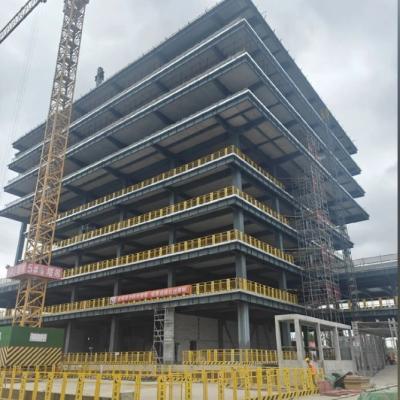 China Custom Prefabricated Metal Warehouse Q235 Q355 Steel Frame Prefab Building for sale