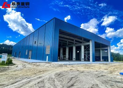 China Prefabricated Building Construction Steel Structure Large Span Eco Friendly for sale