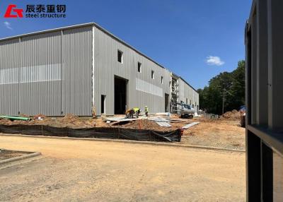 China Prefab Steel Structure Factory Building Multistory Prefabricated Metal Structures for sale