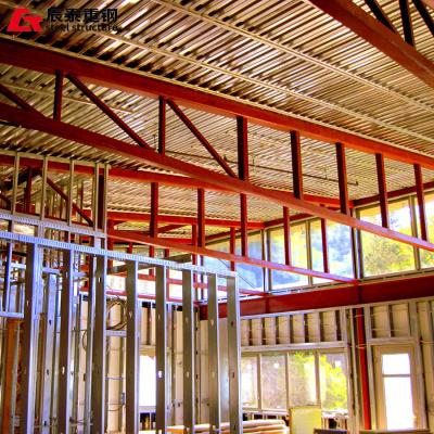 China Steel Structure Apartment Modern Prefab Architecture Building Construction for sale