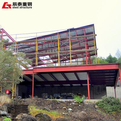 China Steel Structure Apartment Modern Prefab Architecture Building Construction for sale