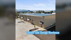 Custom Cold Storage Steel Warehouse Building