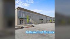 Earthquake Resistant Steel Warehouse Sliding Door