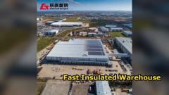 Light Metal Warehouse Building Fast Build