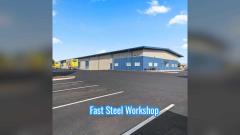 Fast Steel Workshop Assembly Q235 Q355 Galvanized