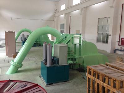 Cina Turbina Pelton per centrali idroelettriche Capacità 5-50t Frequenza nominale 50/60Hz Modalità di eccitazione senza spazzole o tiristor in vendita